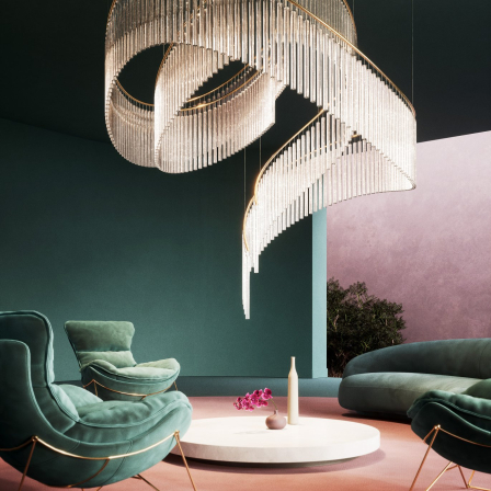 Crystal Spin | A Captivating Glow | Preciosa Lighting