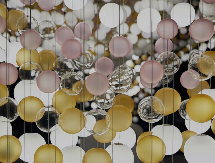 Pearl Curtain | Preciosa Lighting